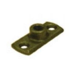 Black Malleable Iron 10mm Female Backplate | ukhps.co.uk