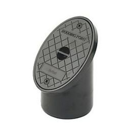 FloPlast D881 110mm Underground Drainage Oval Rodding Eye Spigot ...