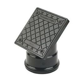 FloPlast D884 110mm Underground Drainage Square Rodding Eye Socketed ...