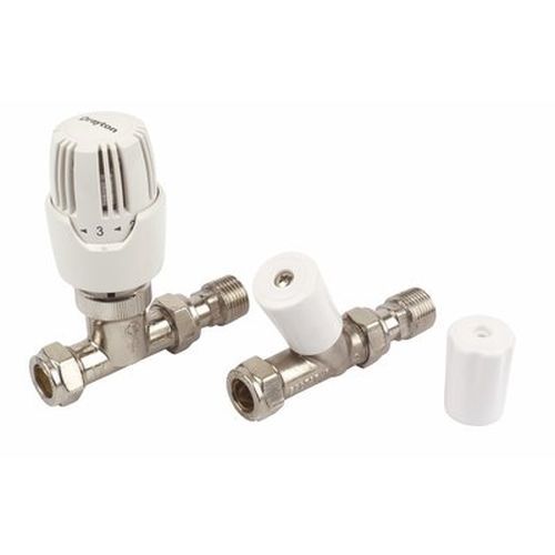 Drayton RT414 With L/Shield Straight 15mm | ukhps.co.uk