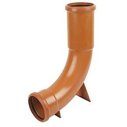 FloPlast D570 110mm Underground Drainage 87½° Double Socket Settlement ...