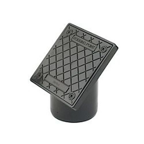 FloPlast D883 110mm Underground Drainage Square Rodding Eye Spigot ...